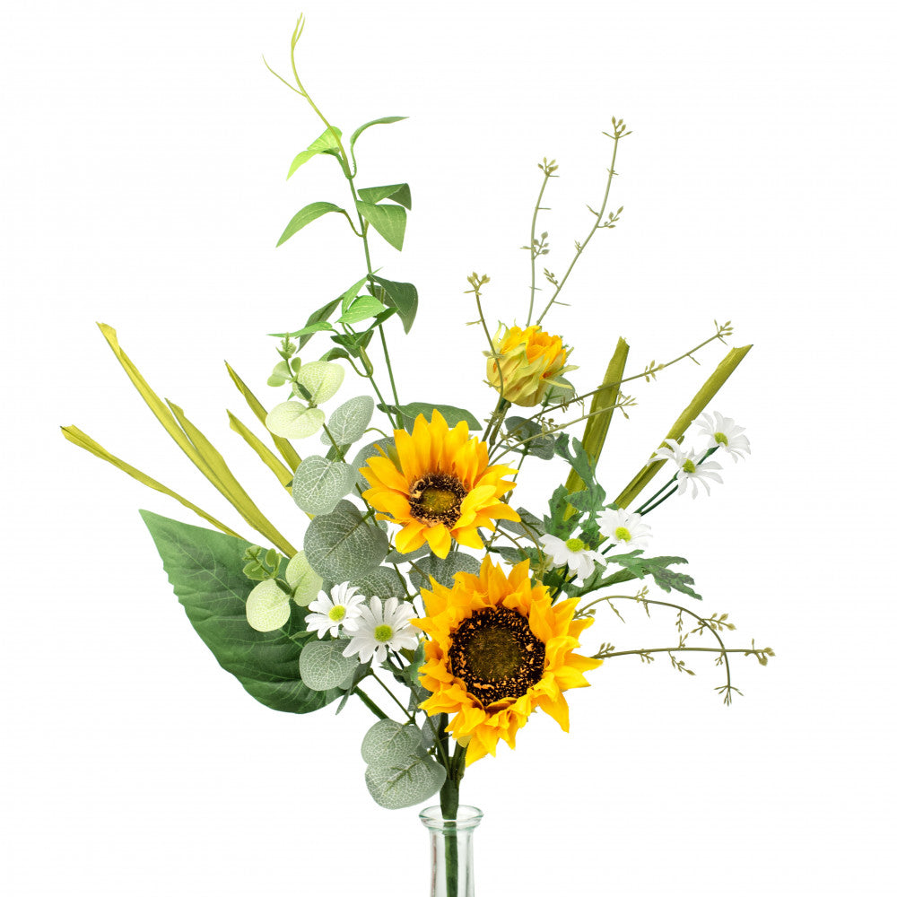 Sunflower and Filler Spray 28" – Juniper Tree Market